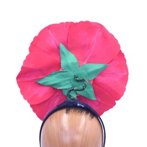 Red Remembrance Poppy Flower Costume Headdress 30cm or 50cm Floral ...
