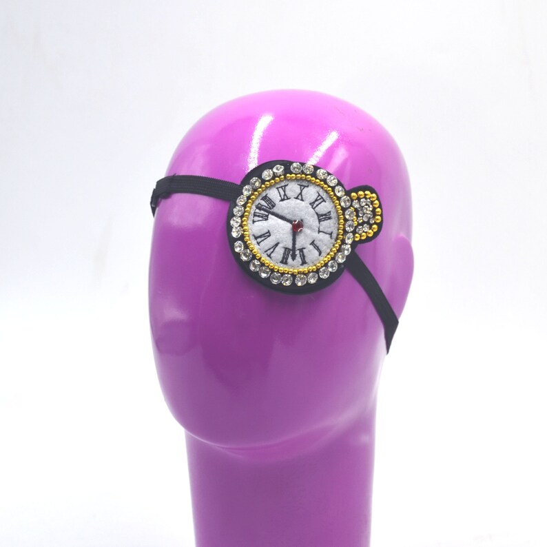 Surrealist Salavador Dali Eyepatches: Softwatch Melting Clock or Ruby ...
