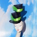 Surrealist Stacked Tower of Top Hats Any Color Mad Hatter Costume, Team ...