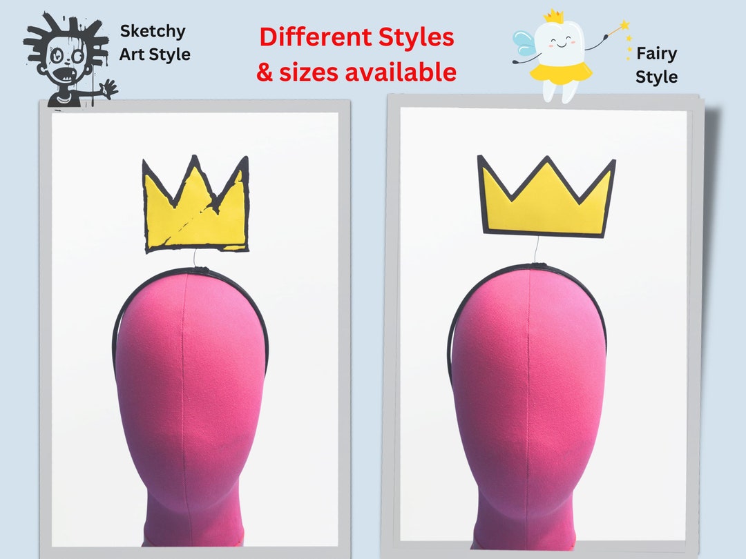 Floating Crown Headband Inspired by Basquiat & Fairly Oddparents ...