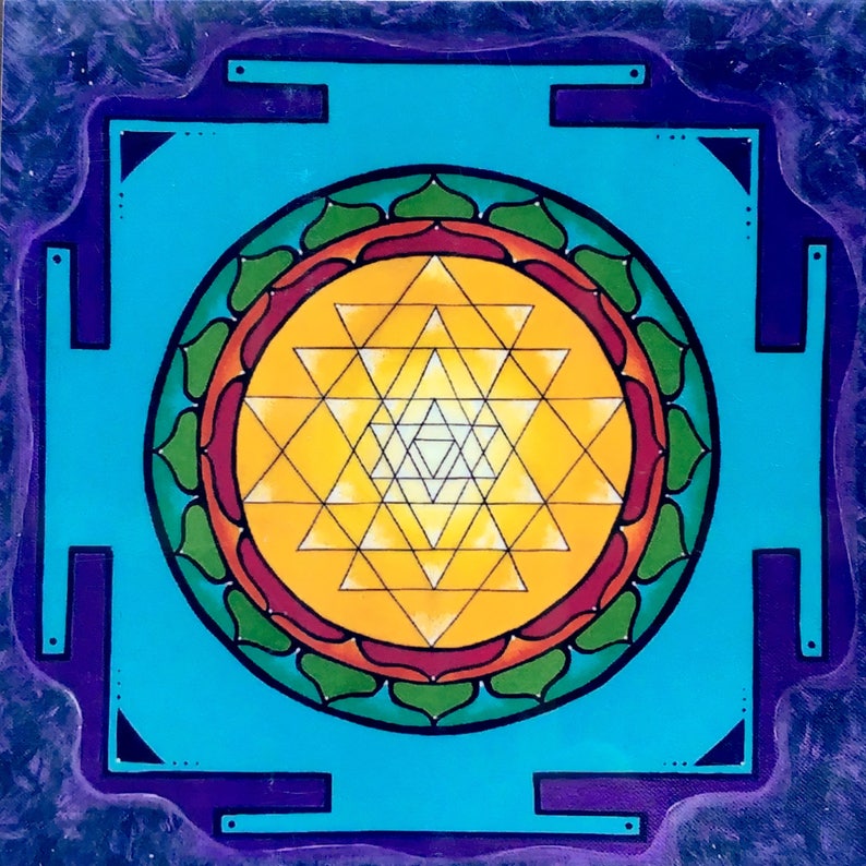 Sri Yantra, Sri Yantra Print, Yantras, Lakshmi Yantra, Mandalas ...