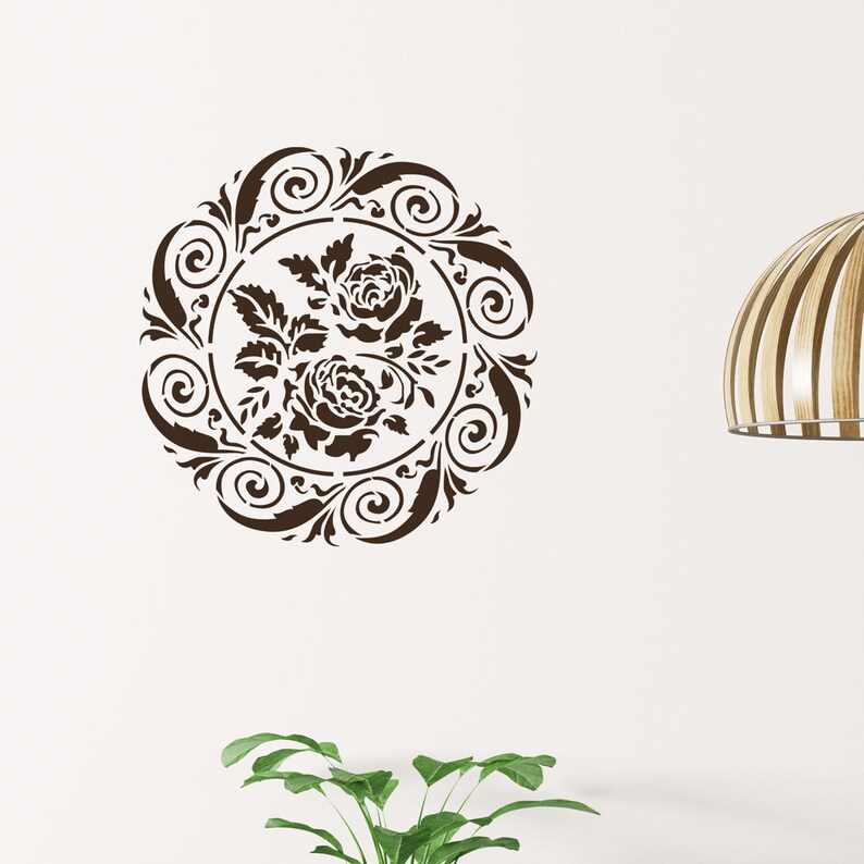 Mandala Stencil Saka Reusable Stencils for DIY Home - Etsy