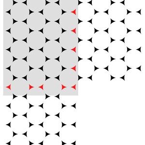 Wall Stencils Ava - Circle Pattern - Reusable Geometric Stencil for DIY ...