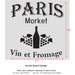 Vin Et Fromage Stencil for Painting Signs Crafting DIY Wall Decor - Etsy