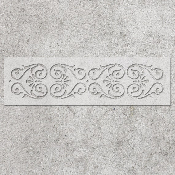 Wall Stencils Border Stencil Pattern Reusable Template for DIY - Etsy