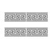 Greek Key Side Border Stencil #2 Reusable Template for Crafting Wall ...