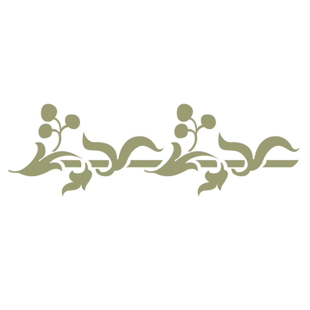 Wall Stencils Border Stencil Pattern 094 Reusable Template for DIY Wall ...