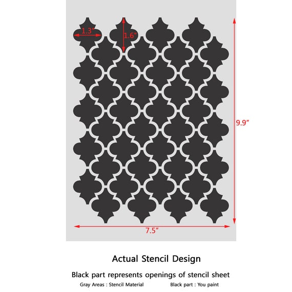 Wall Stencil Pattern Printable