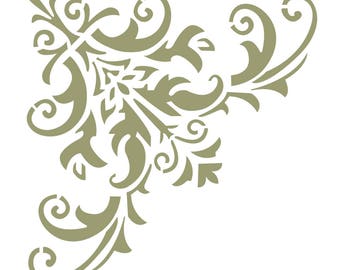 Corner Stencil - Etsy
