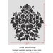 Large Wall Damask Stencil Denise, Allover Stencil for Easy DIY ...