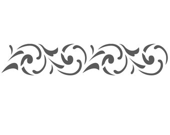 Wall Stencils Border Stencil Pattern Reusable Template for DIY - Etsy