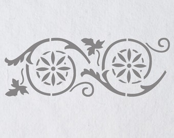 Wall Stencils Border Stencil Pattern Reusable Template for DIY - Etsy