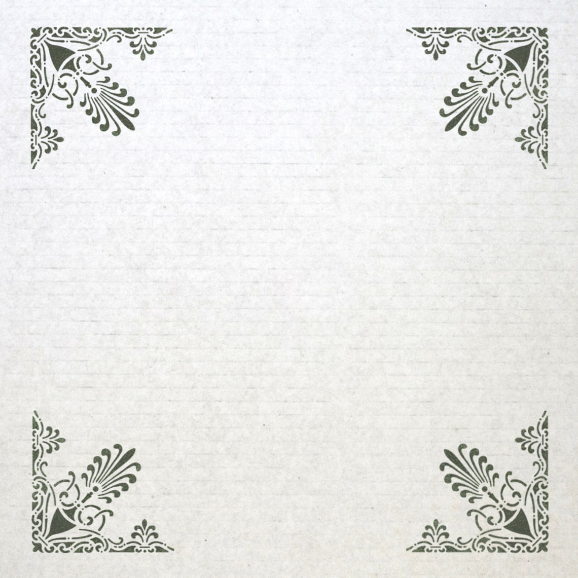 Corner Stencil Reusable Template 037 for Wall DIY Decor - Etsy