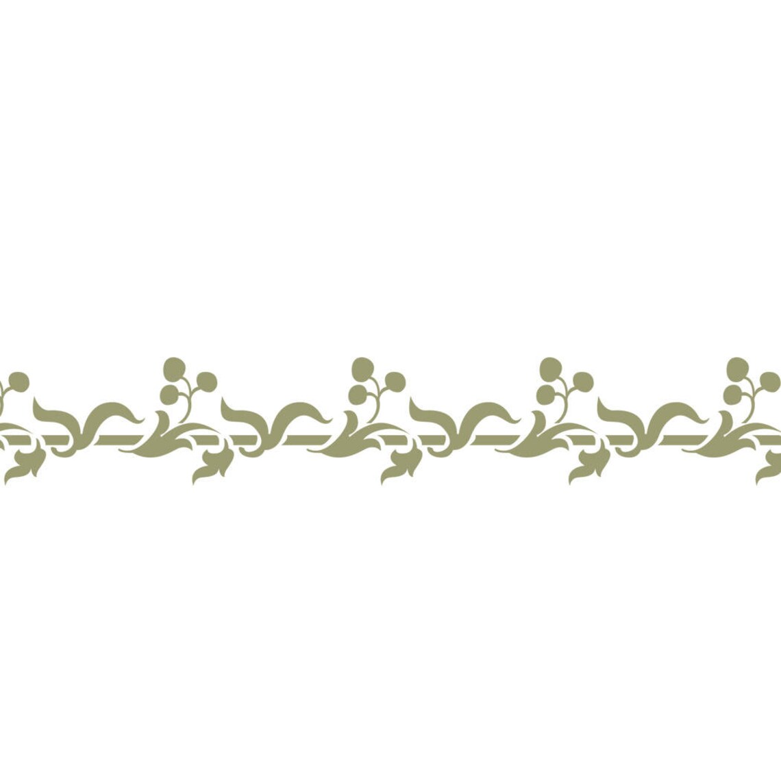 Wall Stencils Border Stencil Pattern 094 Reusable Template for | Etsy