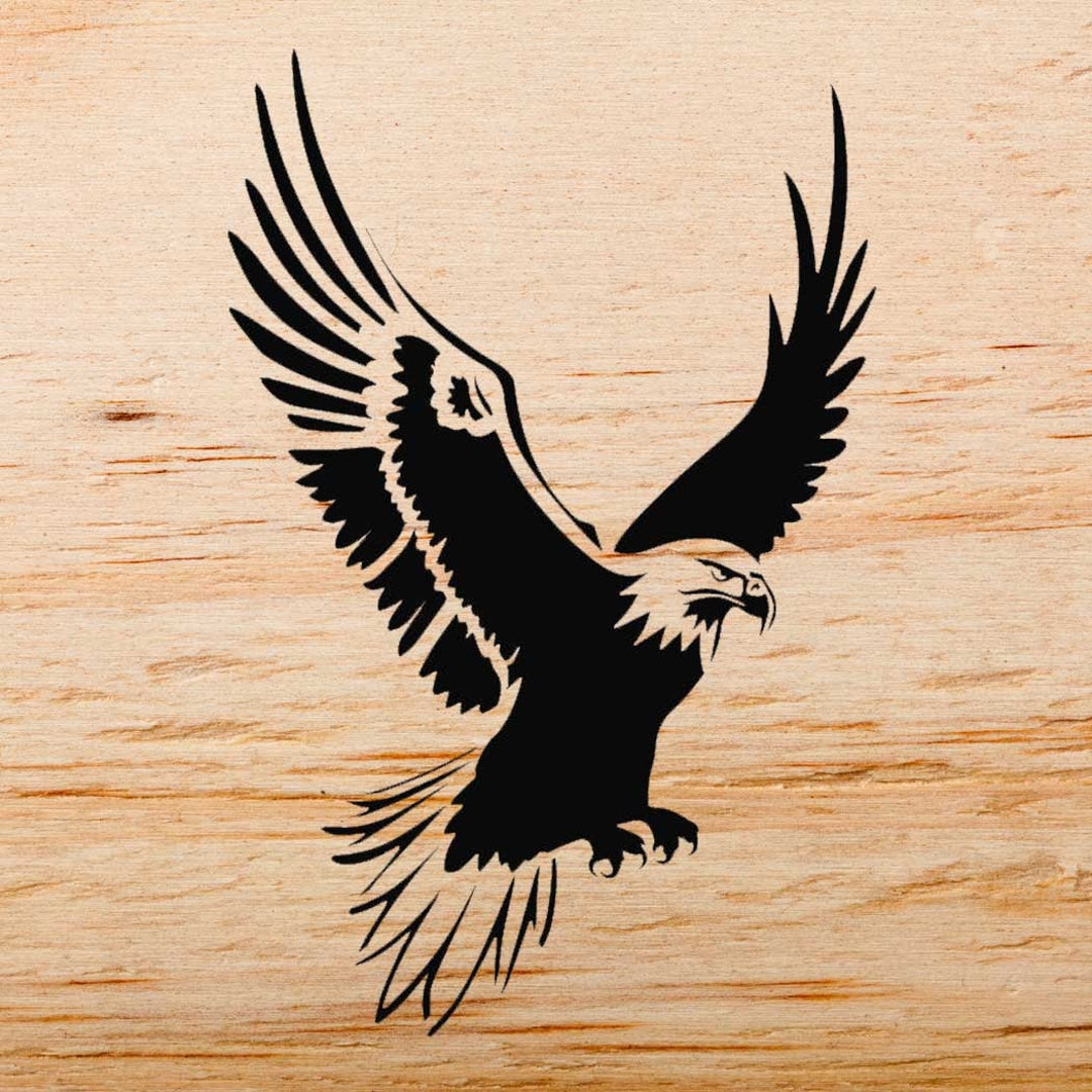 Eagle Stencil - Durable & Reusable Stencils V0045 - Etsy