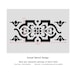 Wall Border Stencils Pattern 013 Reusable Template for DIY Wall Decor ...