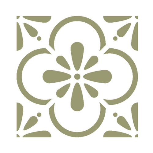 Wall Moroccan Tile Stencil T0055 for DIY Wall Decor Furniture - Etsy