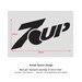 7up Stencils Reusable Stencil for Wall Art Craft DIY Decor - Etsy