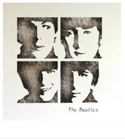 Large Wall Stencils the Beatles Reusable Airbrush Stencils Better Than ...