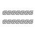 Greek Key Side Border Stencil Reusable Template for Crafting Wall DIY ...