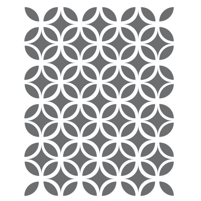 Circle Lattice Stencils Template for Crafting Canvas DIY Decor Wall ...