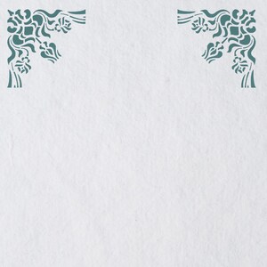 Corner Stencil Reusable Template 049 for Wall DIY Decor - Etsy