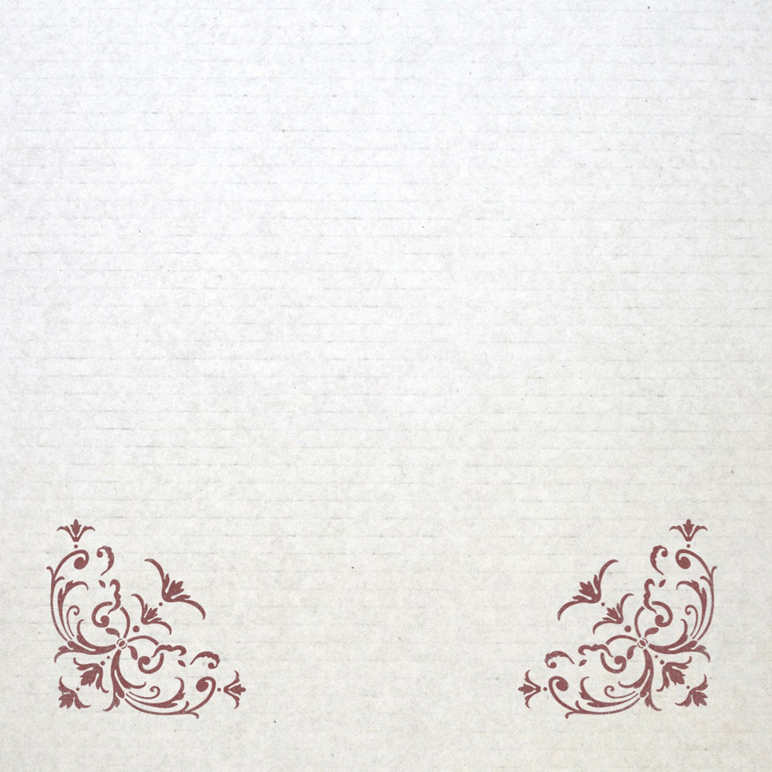 Corner Stencil Reusable Template 031 for Wall DIY decor | Etsy