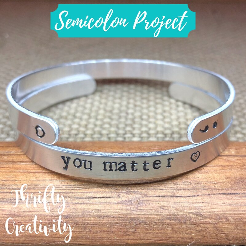 Semicolon Project - Etsy