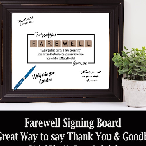 Printable Farewell Card for Best Friend Going Away Card for - Etsy