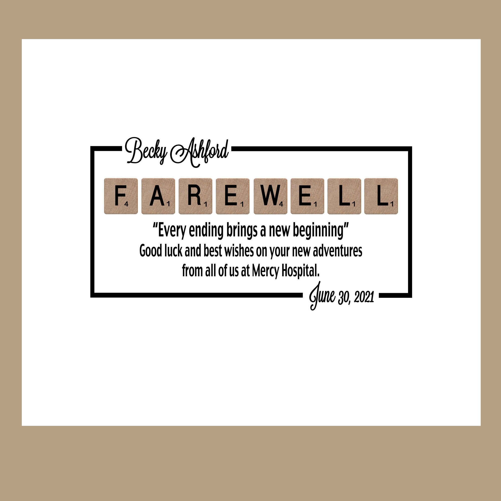 Farewell Guest Book Going Away Gift Farewell Gifts for - Etsy