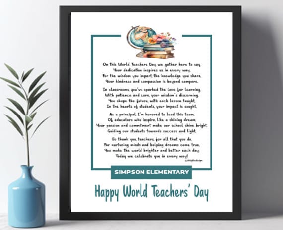 Happy Teachers Day Poems