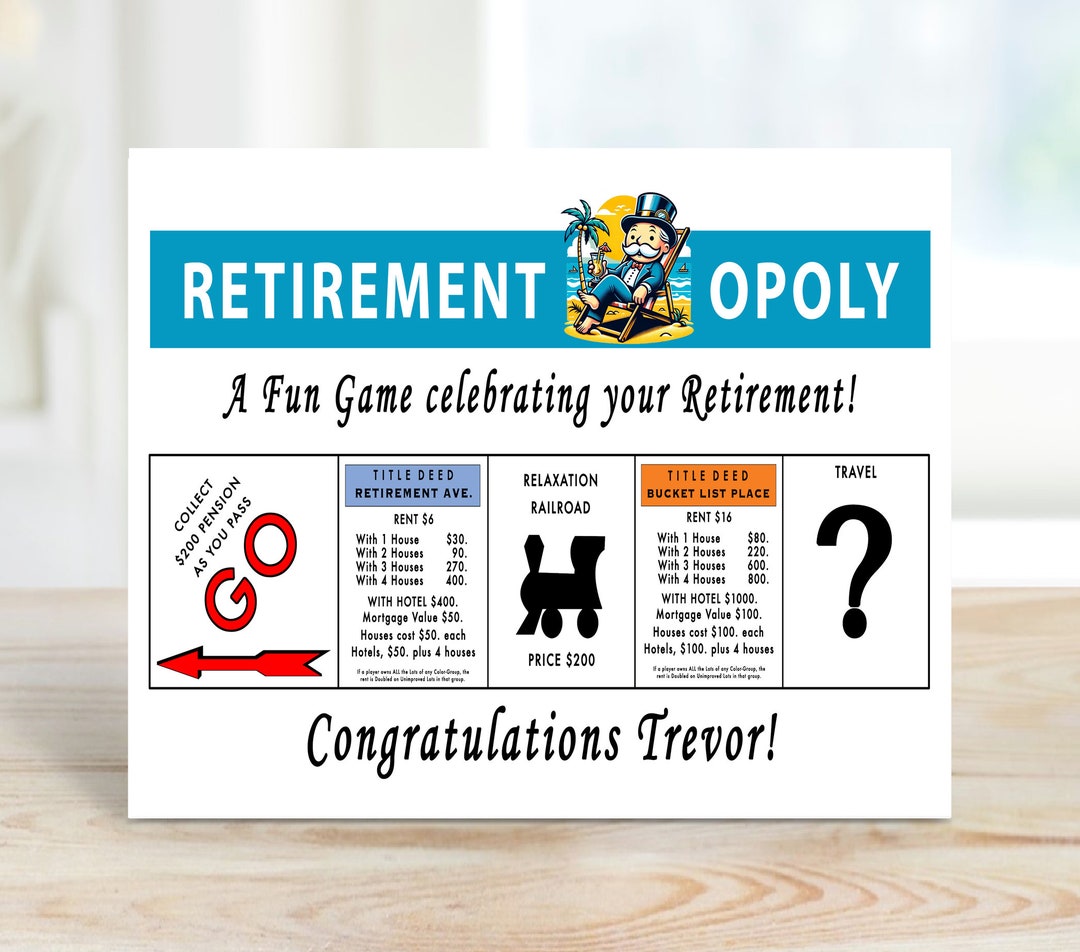 Retirement Card, Congratulations on Retirement Card, Retirement ...