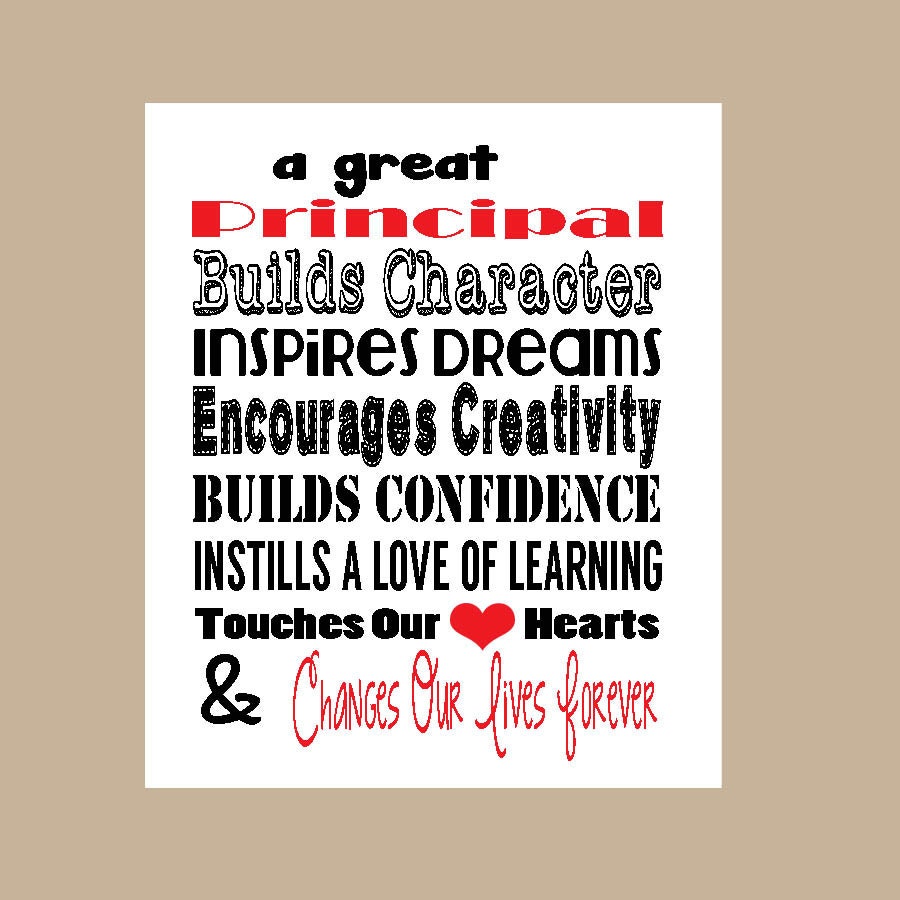 Principal Gift Principal Valentine Gift End of Year Gift | Etsy