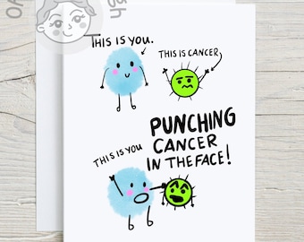 Funny Cancer Card - Etsy