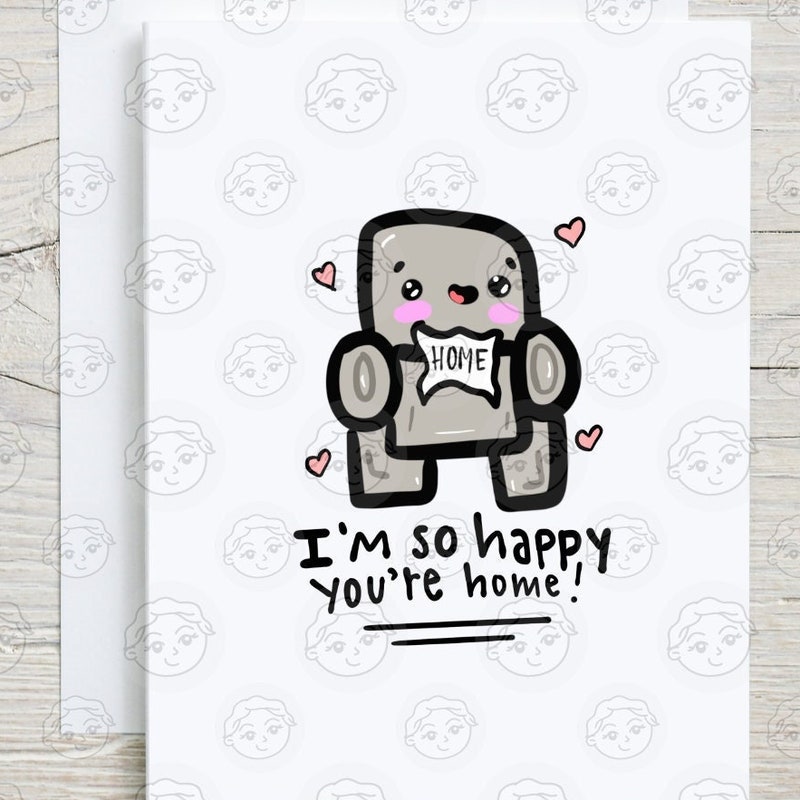 Welcome Home Card - Etsy