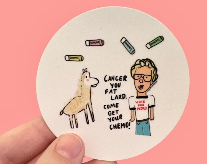 Cancer You Fat Lard Funny Cancer Sticker Funny Cancer Gift - Etsy