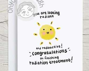 End of Radiotherapy - Etsy