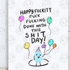 End of Chemo Card Funny Good Job Not Dying Card Cancer Card Chemo Card ...