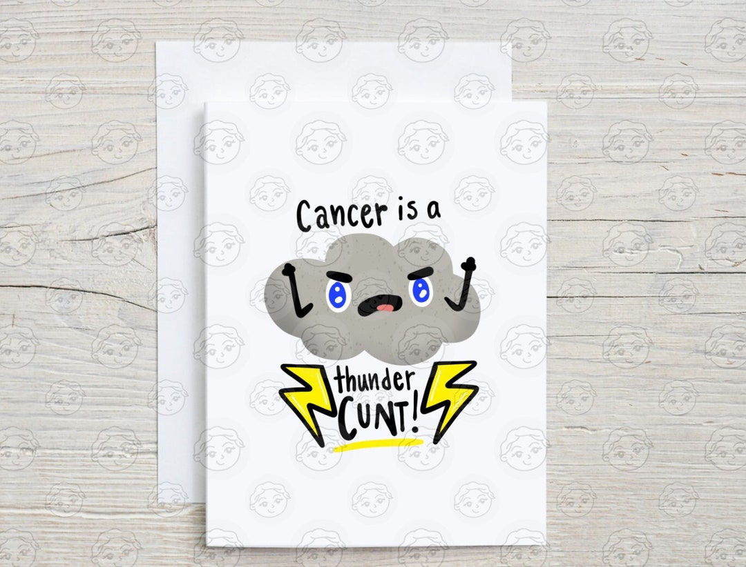 Funny Cancer Card - Funny Cancer Gift - Cancer Encouragement - Cancer ...