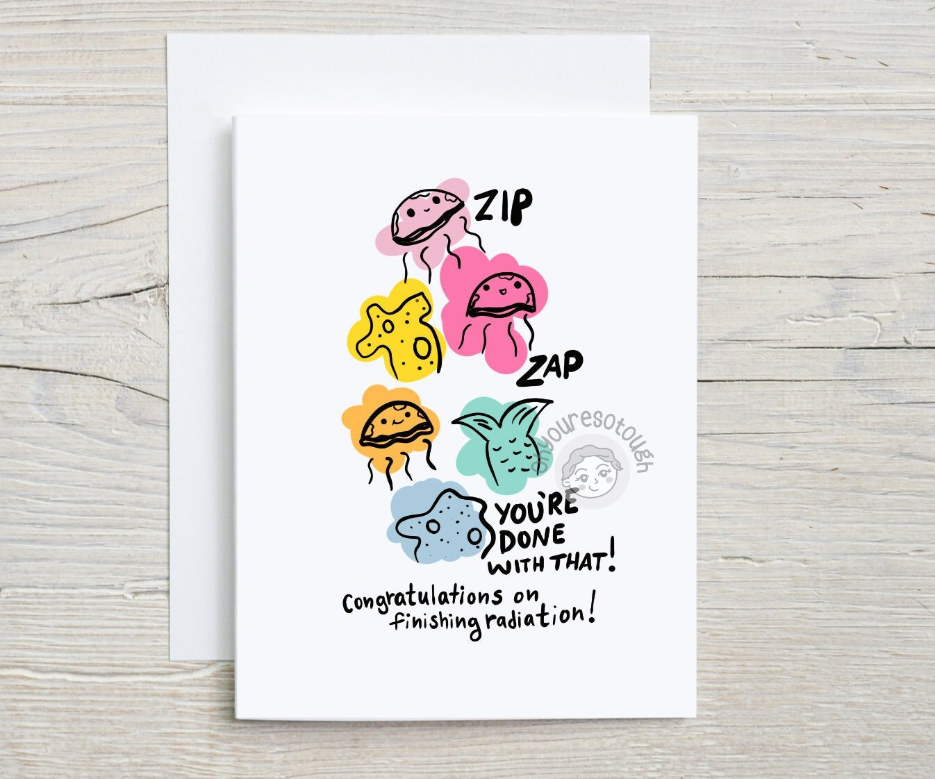 End of Radiation Treatment Card Radiation Card Cancer Card Radiotherapy ...