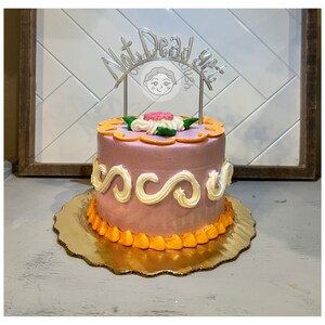 Cancer Cake Topper - Not Dead yet Cake Top - Cancerversary Cake Topper ...