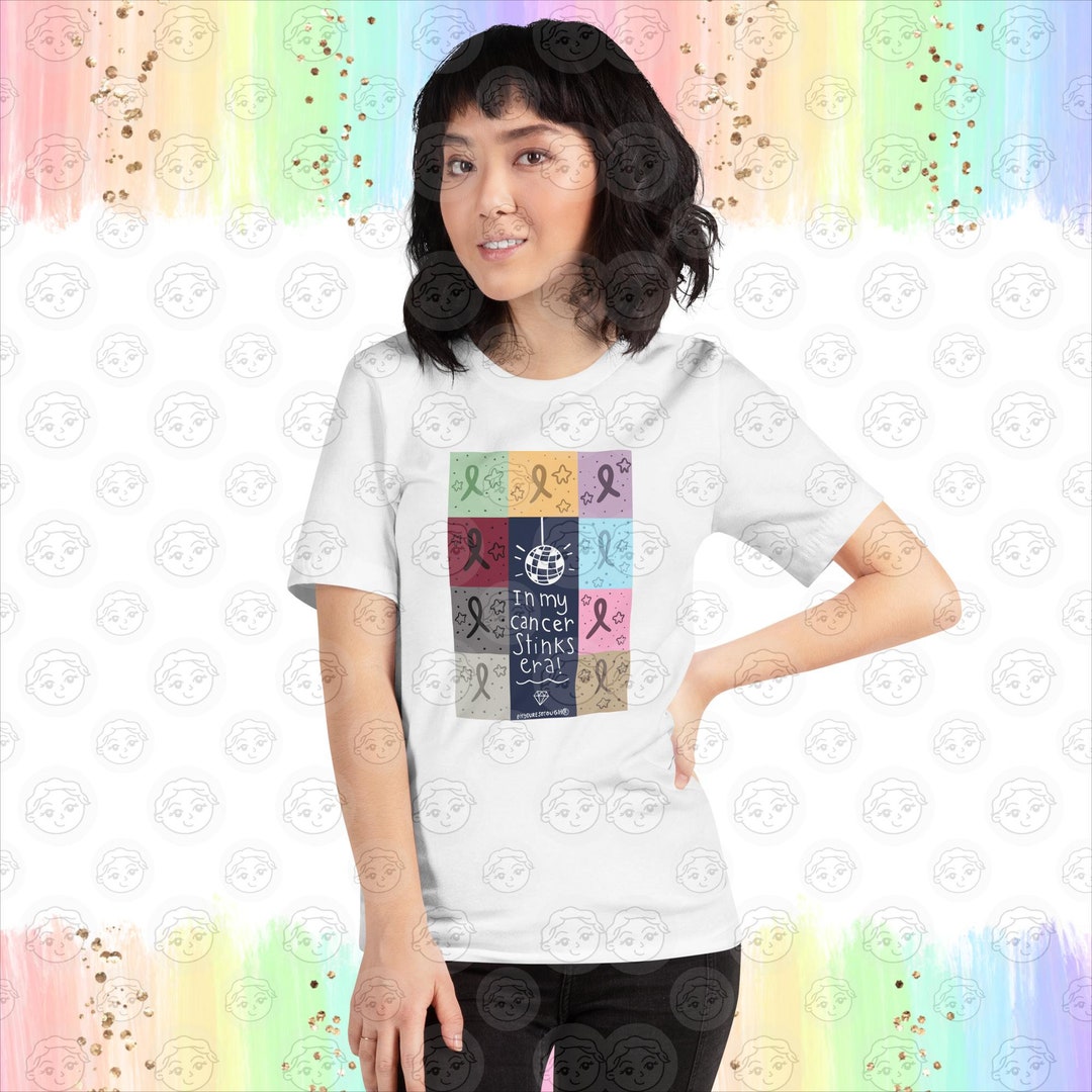 In My Cancer Stinks Era Shirt - Funny Cancer Shirt - Cancer Support ...