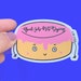 Cancer Cake Sticker Funny - Cancer Cake Good Job Not Dying ...