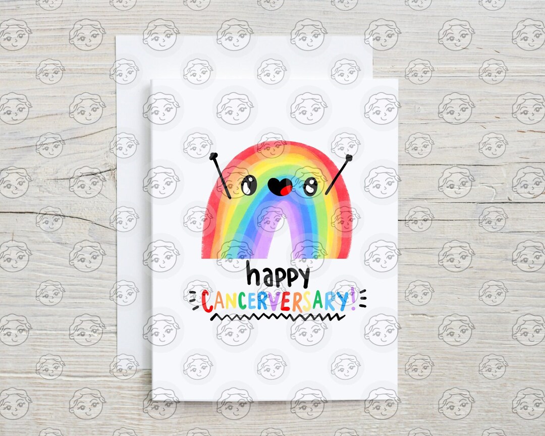 Cancer Anniversary Card Cancerversary Card Cancer Card Funny Cancer ...