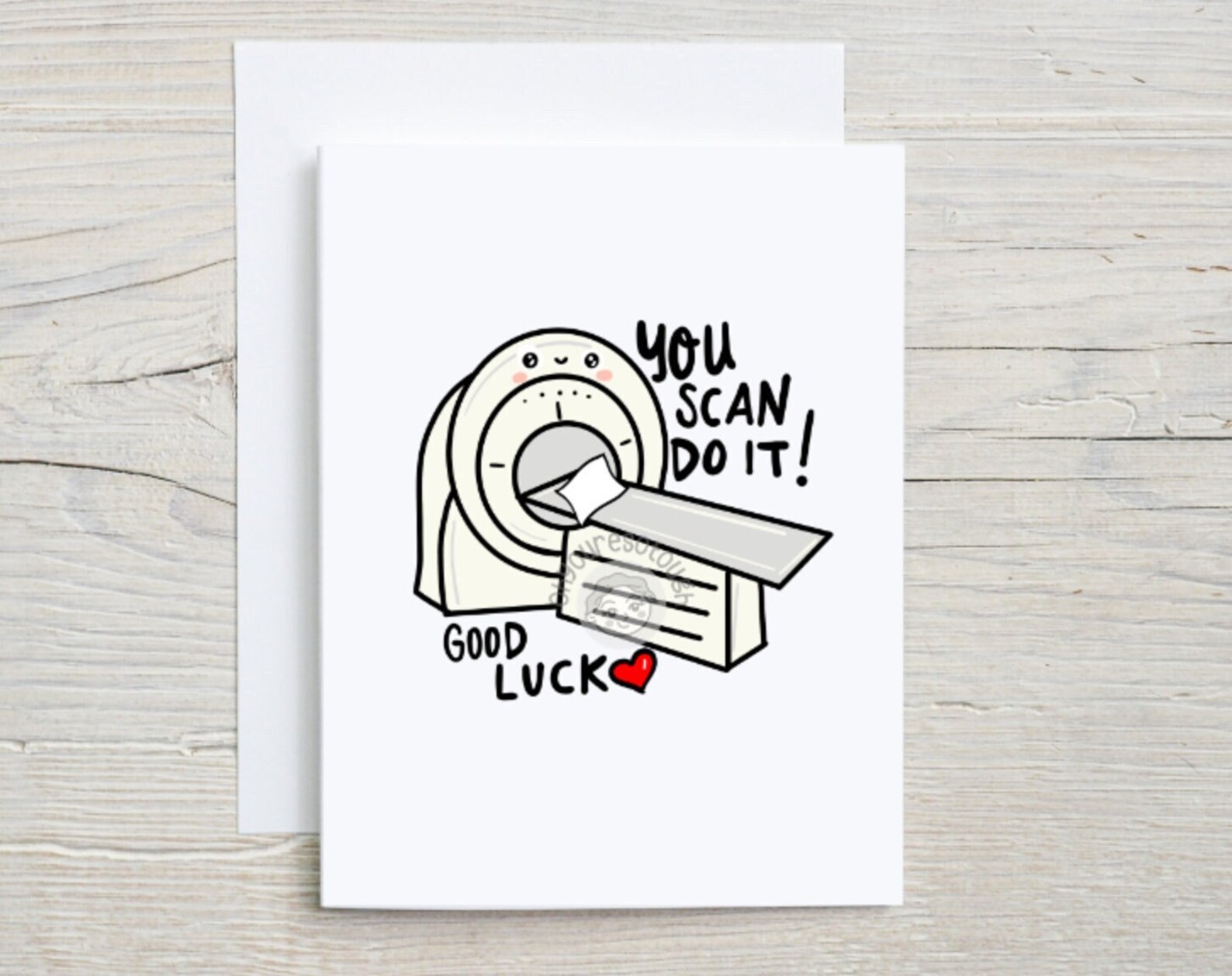 Cancer Support Card - Good Luck on Scan - Scanxiety Card - Cancer ...