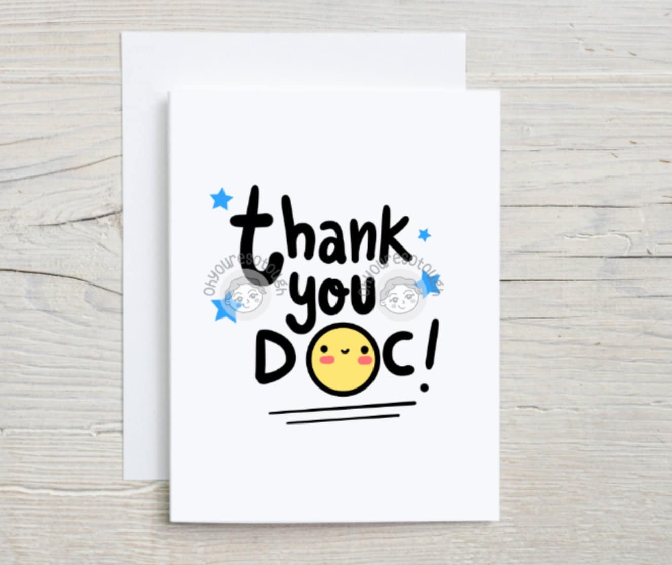 Doctor Thank You Card Funny Doctor Gifts Doctor Thank You Gift Doctor ...