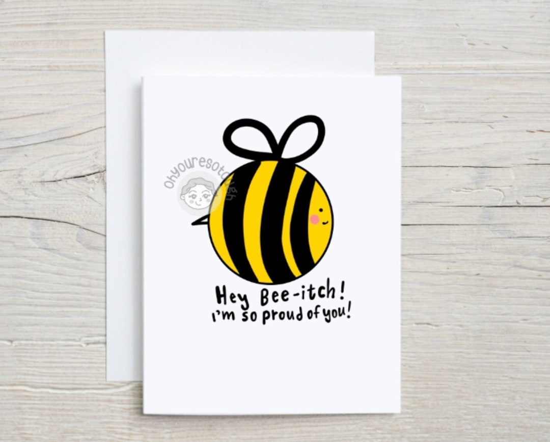 Funny Cute Support Card - Encouragement Card - Inspirational Card ...