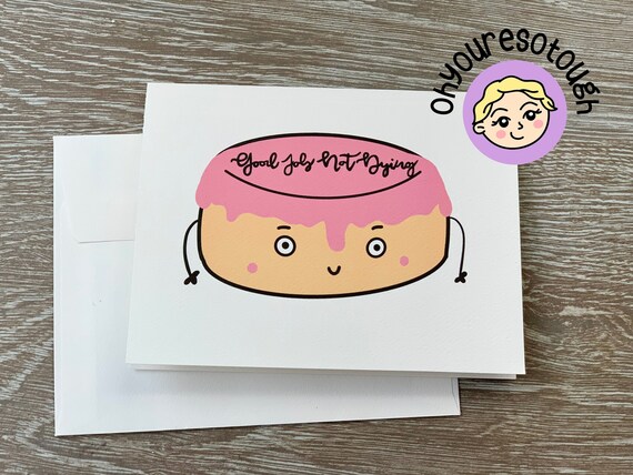 Good Job Not Dying Cancer Cake Card Cancer Card Funny | Etsy