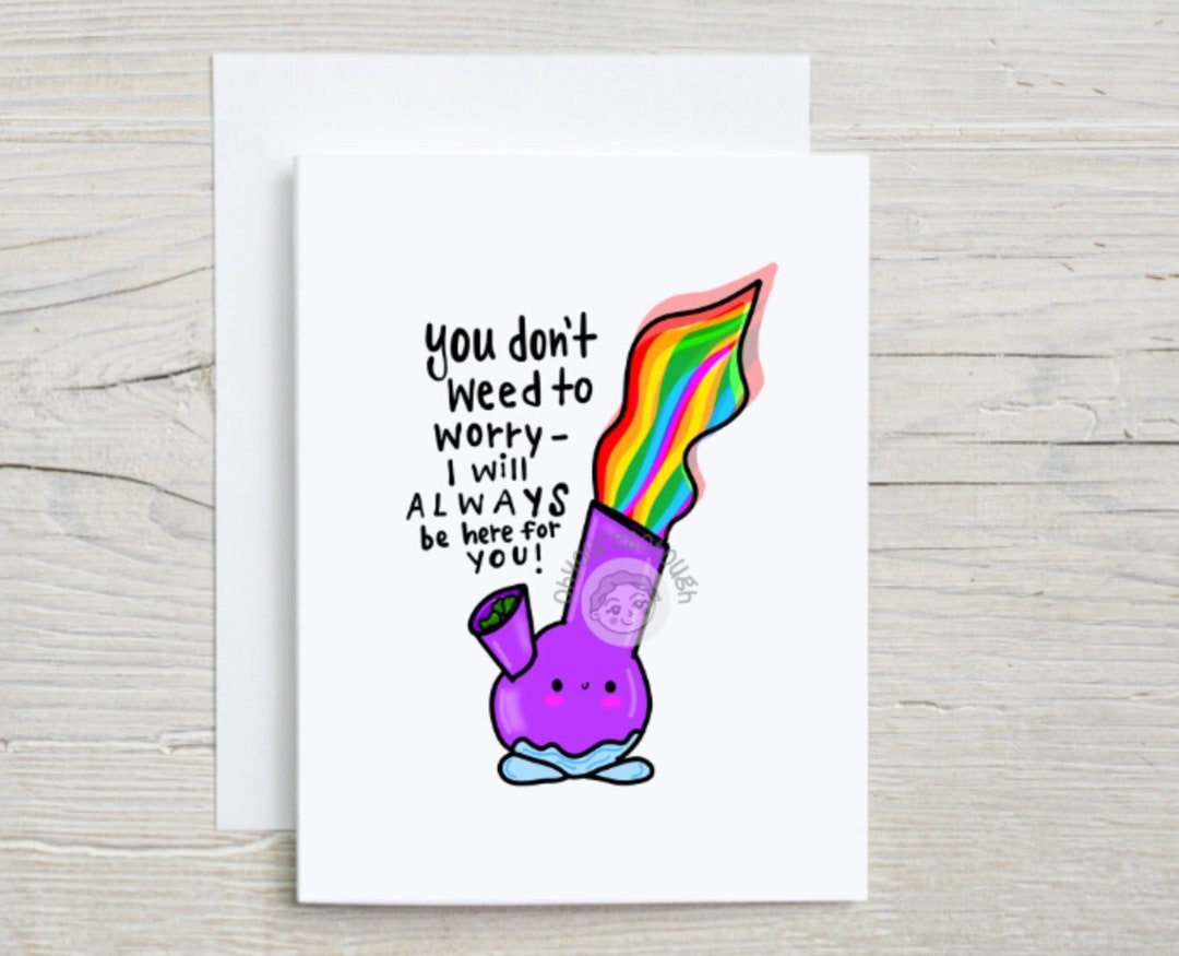 Funny Cute Support Card - Encouragement Card - Inspirational Card - I ...