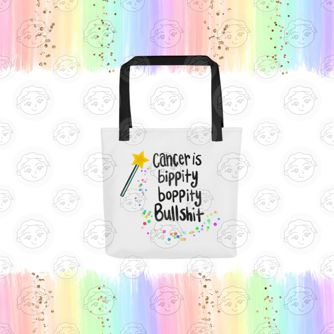 Funny Chemo Tote Bag - Chemotherapy Bag - Cancer Bag - Cancer Tote Bag ...